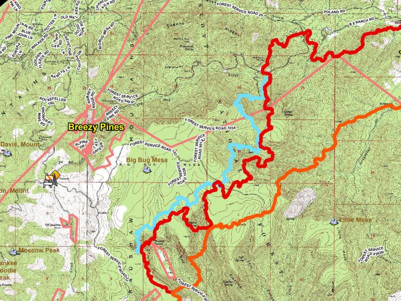 Yavapai County Goodwin Fire Map - June 30th 8:11am - Walker Community