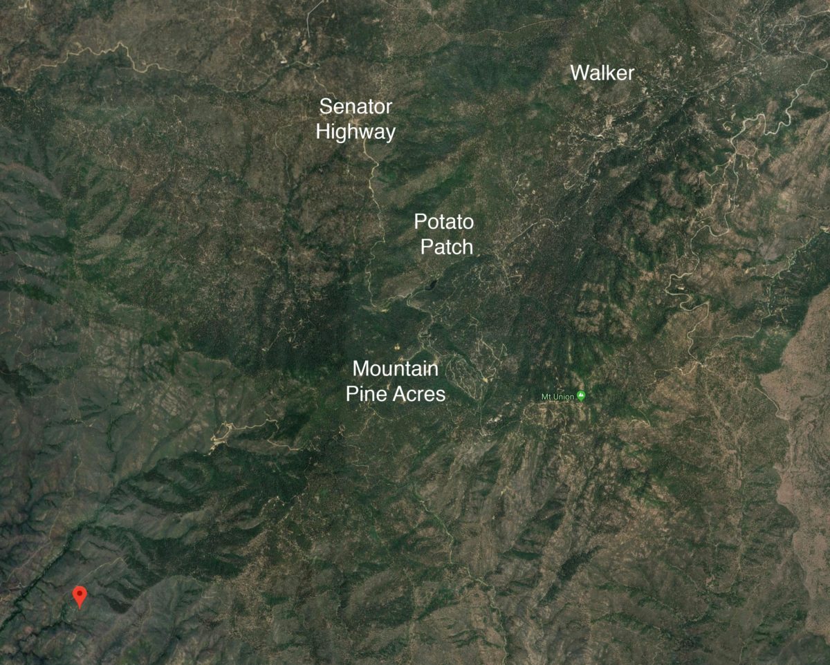 Johnson Fire - 9-22 Map - Walker Community